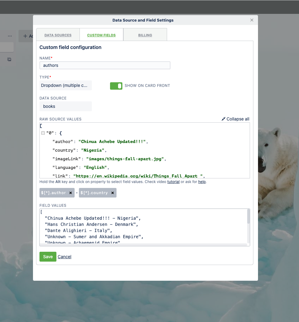 Custom Fields With External Data Power-Up | Trello